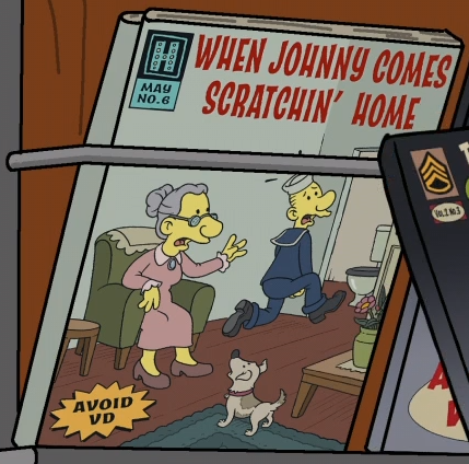 When Johnny Comes Scratchin' Home - Wikisimpsons, the Simpsons Wiki