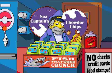 Sea Captain's Chowder Chips - Wikisimpsons, the Simpsons Wiki