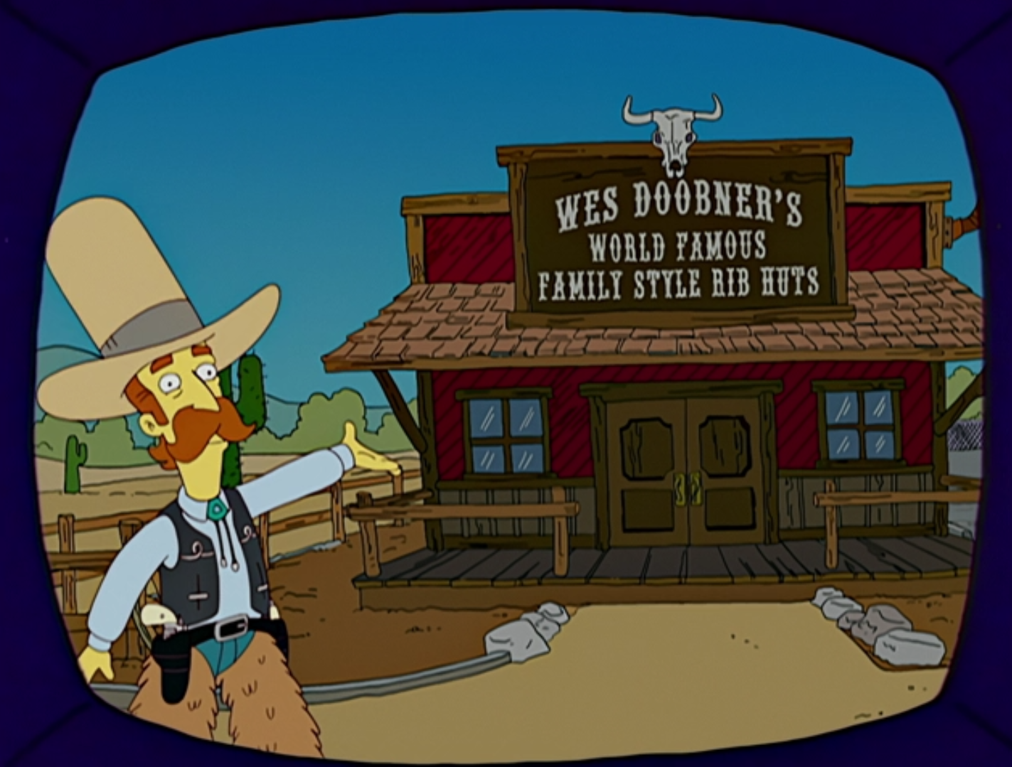 Wes Doobner's World Famous Family Style Rib Huts - Wikisimpsons, the ...