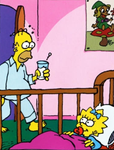 Maggie's Crib - Wikisimpsons, the Simpsons Wiki