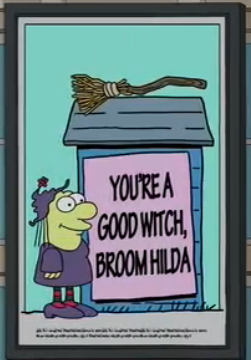 Broom Hilda - Wikisimpsons, the Simpsons Wiki