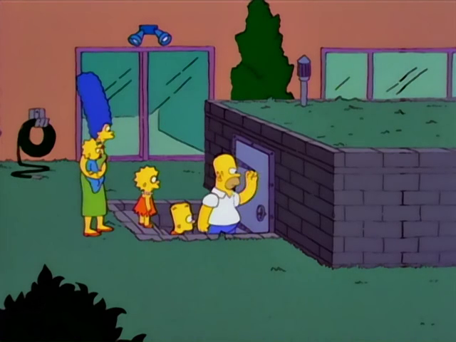 Flanders family bomb shelter - Wikisimpsons, the Simpsons Wiki