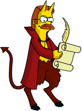 Flanders the Devil - Wikisimpsons, the Simpsons Wiki