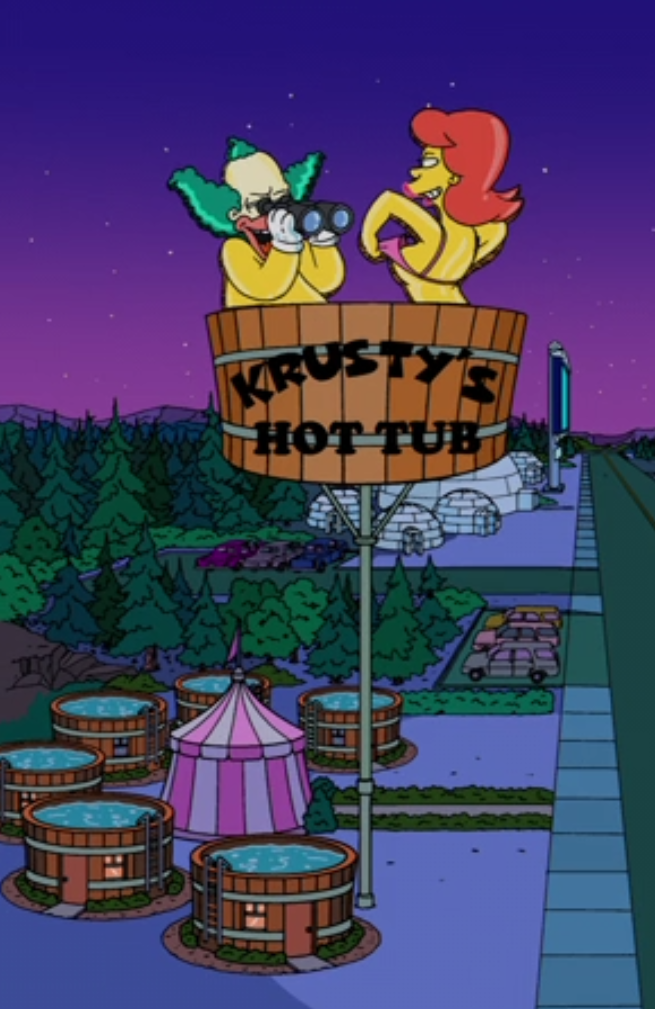 Krusty's Hot Tub - Wikisimpsons, the Simpsons Wiki