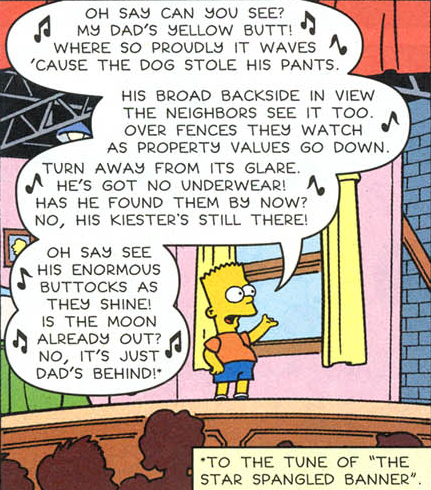The Star-Spangled Banner - Wikisimpsons, the Simpsons Wiki