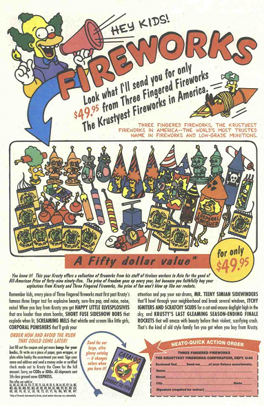 Hey Kids! Fireworks - Wikisimpsons, the Simpsons Wiki