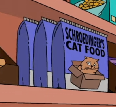 Schroedinger's Cat Food - Wikisimpsons, the Simpsons Wiki