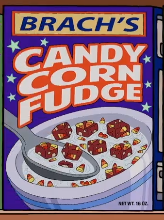 Brach's Candy Corn Fudge - Wikisimpsons, the Simpsons Wiki