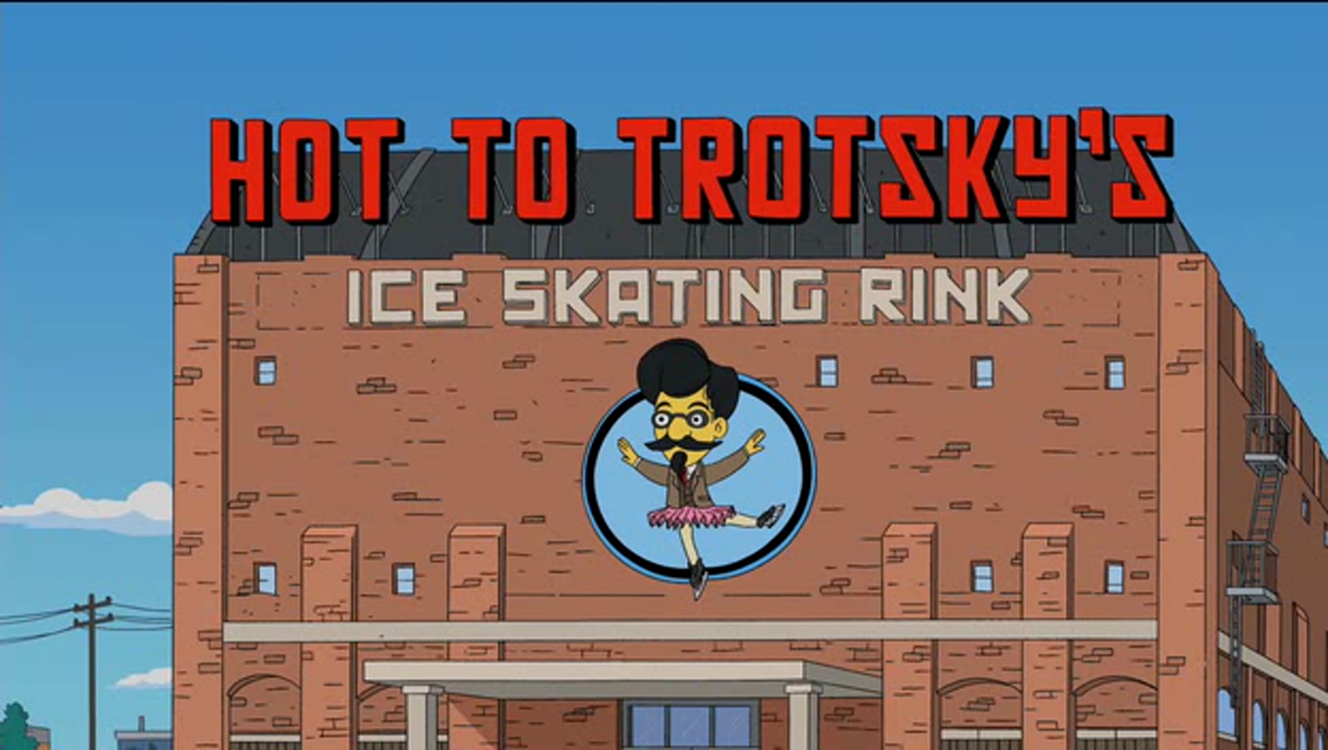 Hot to Trotsky's Ice-Skating Rink - Wikisimpsons, the Simpsons Wiki