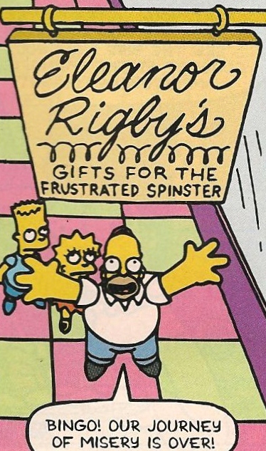 Eleanor Rigby's - Wikisimpsons, the Simpsons Wiki