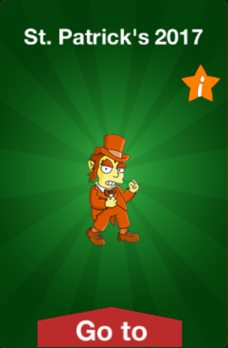 The Simpsons: Tapped Out Rommelwood Academy content update/St. Patrick ...