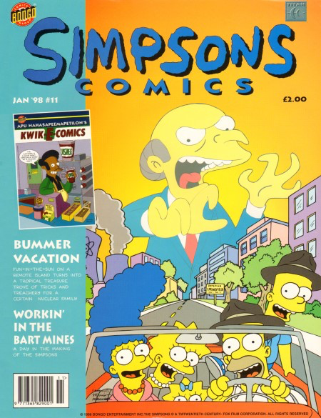 Simpsons Comics #11 - Wikisimpsons, the Simpsons Wiki
