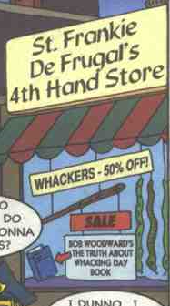St. Frankie de Frugal's 4th Hand Store - Wikisimpsons, the Simpsons Wiki
