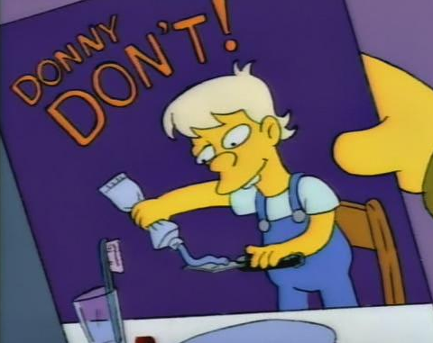 Donny Don't - Wikisimpsons, the Simpsons Wiki