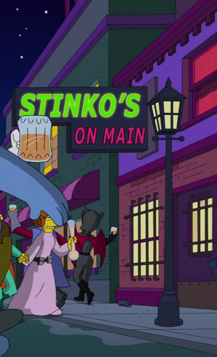Stinko's On Main - Wikisimpsons, the Simpsons Wiki