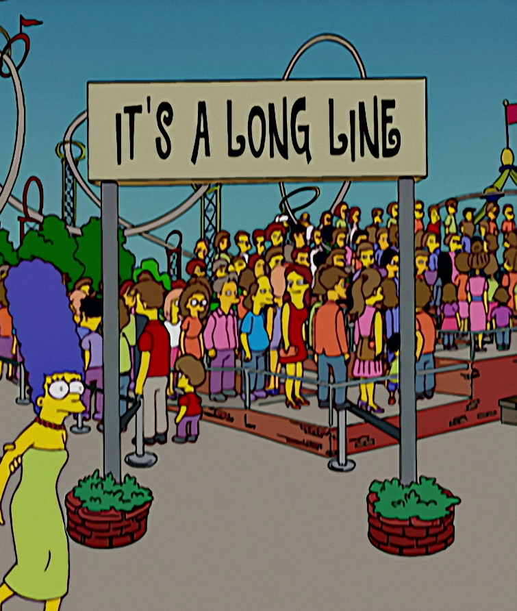 It's a Long Line - Wikisimpsons, the Simpsons Wiki