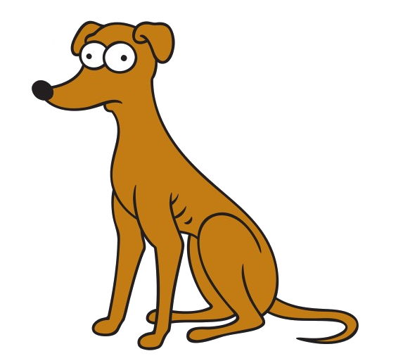 File:Santa's Little Helper.png - Wikisimpsons, the Simpsons Wiki