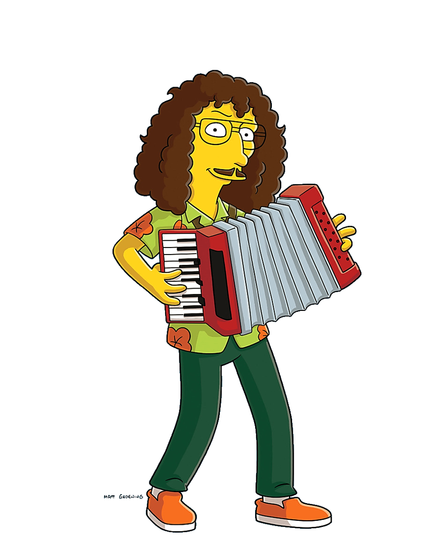 File:"Weird Al" Yankovic.png - Wikisimpsons, the Simpsons Wiki