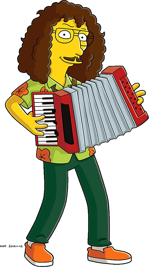 File:"Weird Al" Yankovic.png - Wikisimpsons, the Simpsons Wiki