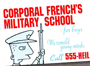 Corporal French's Military School - Wikisimpsons, the Simpsons Wiki
