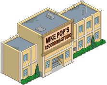 Mike Pop's Recording Studio - Wikisimpsons, the Simpsons Wiki
