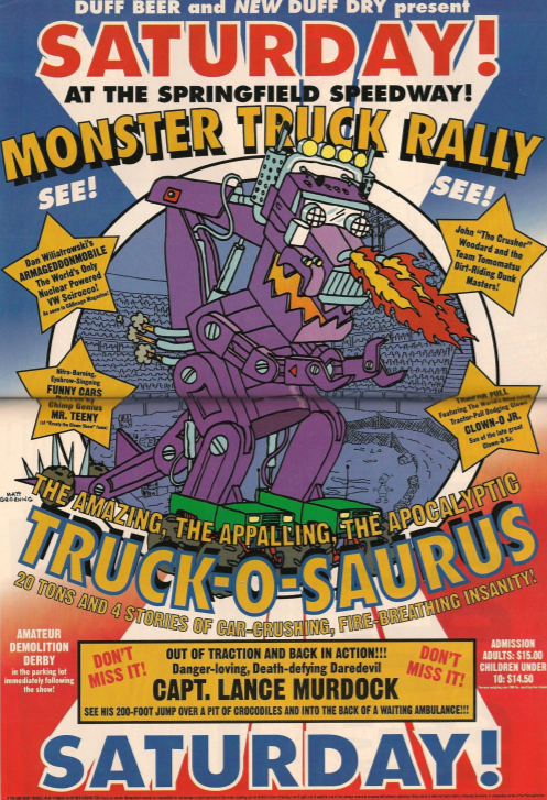 Saturday! At the Springfield Speedway! - Wikisimpsons, the Simpsons Wiki