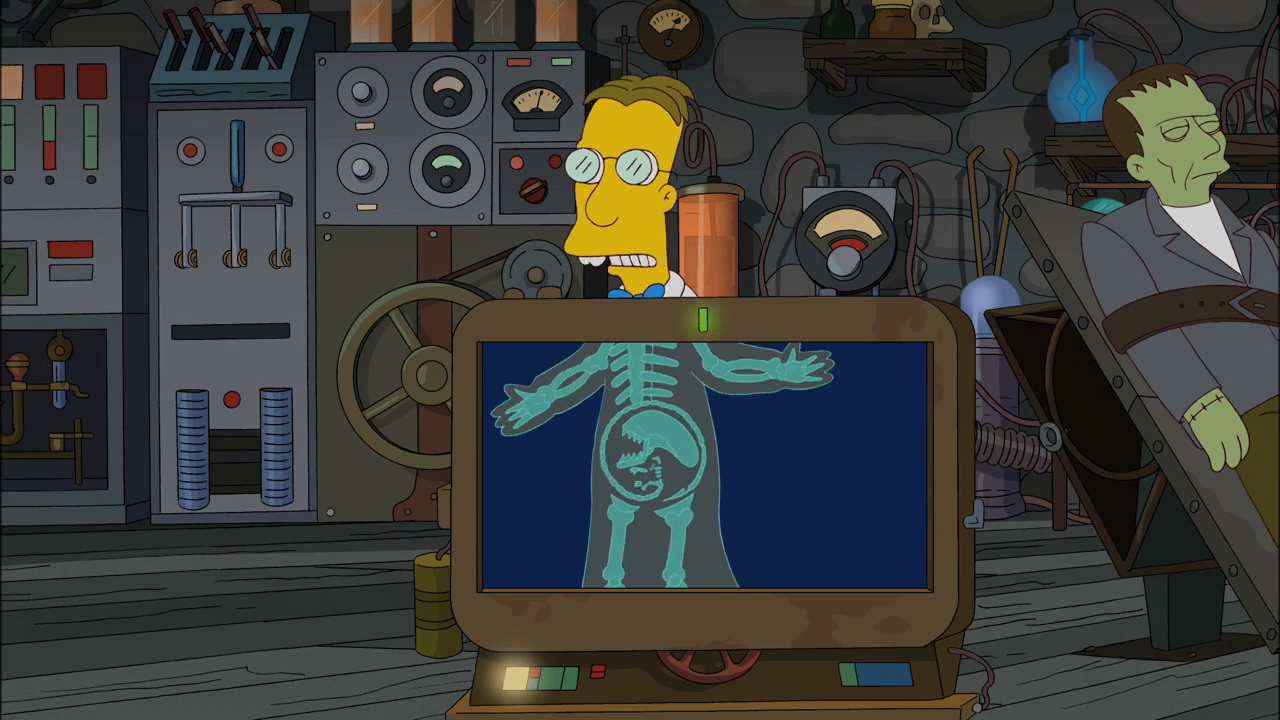Alien - Wikisimpsons, the Simpsons Wiki