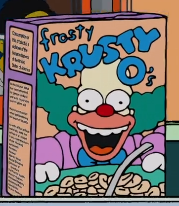 Frosty Krusty O's - Wikisimpsons, the Simpsons Wiki