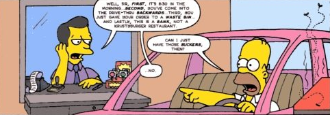 Homer's Drive Thru Story - Wikisimpsons, the Simpsons Wiki