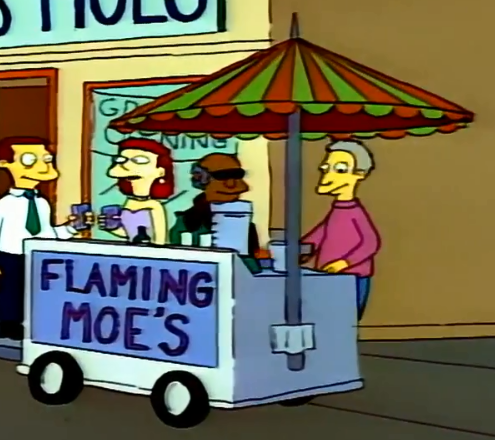 Flaming Moe's - Wikisimpsons, the Simpsons Wiki