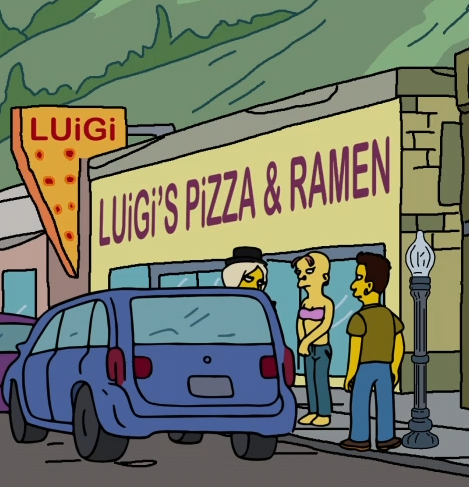 Luigi's Pizza & Ramen - Wikisimpsons, the Simpsons Wiki