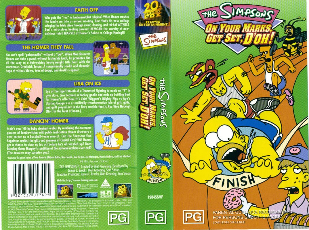 The Simpsons: On Your Marks, Get Set, D'oh! - Wikisimpsons, the Simpsons Wiki