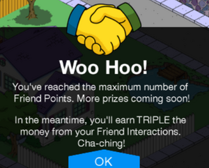 The Simpsons: Tapped Out Friend Points content update - Wikisimpsons ...