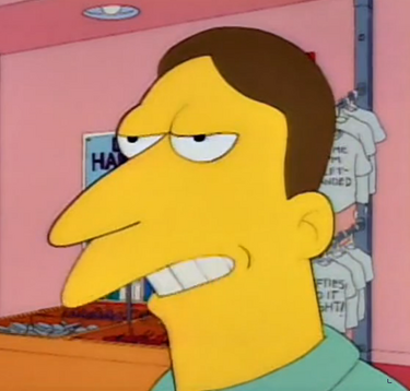 "Just stamp the ticket" man - Wikisimpsons, the Simpsons Wiki