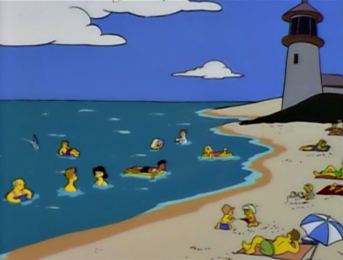 Sandy Beach - Wikisimpsons, the Simpsons Wiki