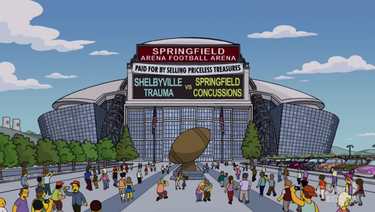 Springfield Arena Football Arena - Wikisimpsons, the Simpsons Wiki