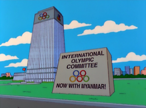 International Olympic Committee - Wikisimpsons, the Simpsons Wiki