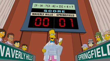 User:AleWi/Math in The Simpsons - Wikisimpsons, the Simpsons Wiki