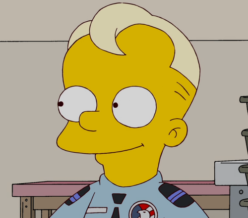 Springfield Airport security guard - Wikisimpsons, the Simpsons Wiki