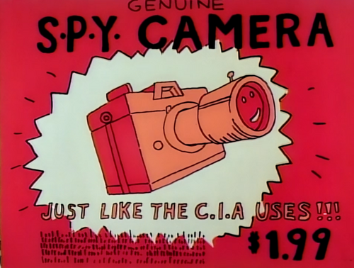 Spy camera - Wikisimpsons, the Simpsons Wiki