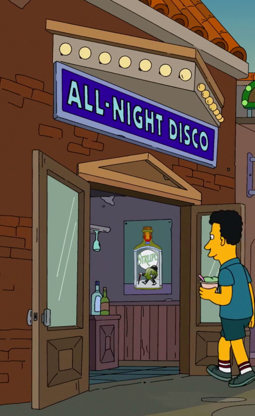 All-Night Disco - Wikisimpsons, the Simpsons Wiki