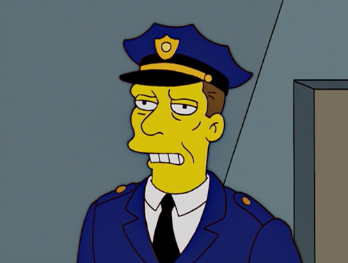 Officer Krackney - Wikisimpsons, the Simpsons Wiki