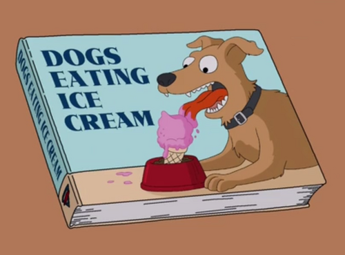 Dogs Eating Ice Cream - Wikisimpsons, the Simpsons Wiki