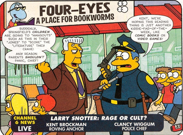 Four-Eyes - Wikisimpsons, the Simpsons Wiki