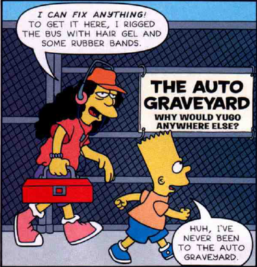 The Auto Graveyard - Wikisimpsons, the Simpsons Wiki