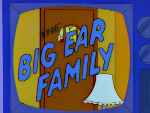 The Big Ear Family - Wikisimpsons, the Simpsons Wiki