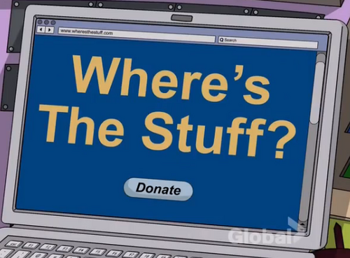 Where's the Stuff? - Wikisimpsons, the Simpsons Wiki