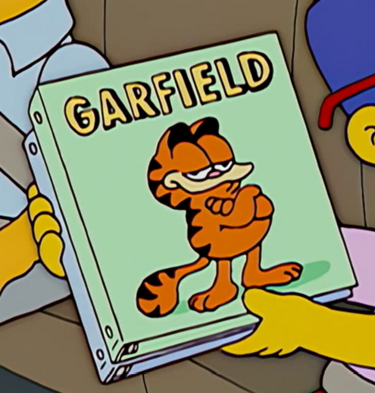 Garfield - Wikisimpsons, the Simpsons Wiki