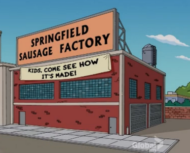 Springfield Sausage Factory - Wikisimpsons, the Simpsons Wiki