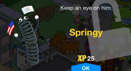 Springy - Wikisimpsons, the Simpsons Wiki